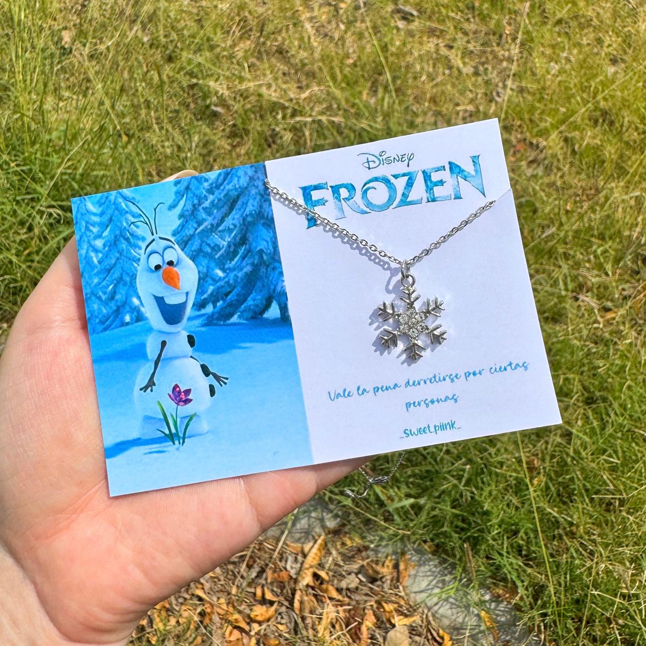 Cadena Frozen Copo de nieve – Sweet Pink