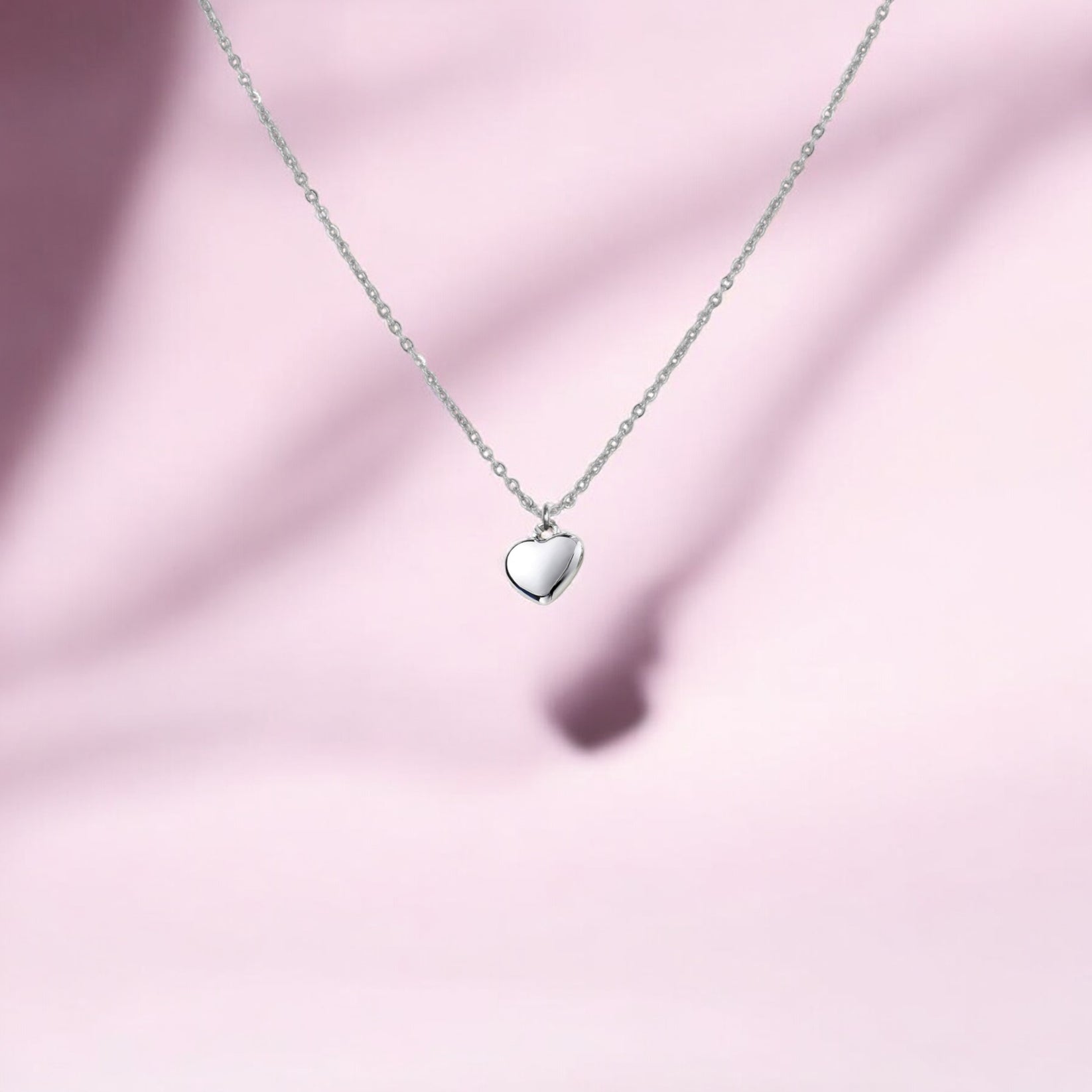 Collar Corazón Culpa Tuya – Sweet Pink